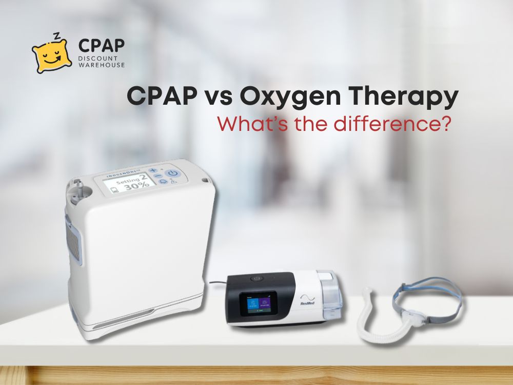 CPAP vs Oxygen therapy: What are the Difference?