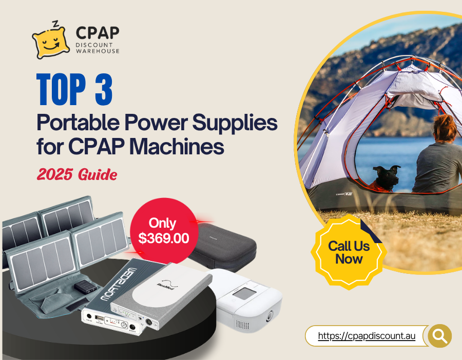 Top 3 Portable Power Supplies for CPAP Machines (2025 Guide)